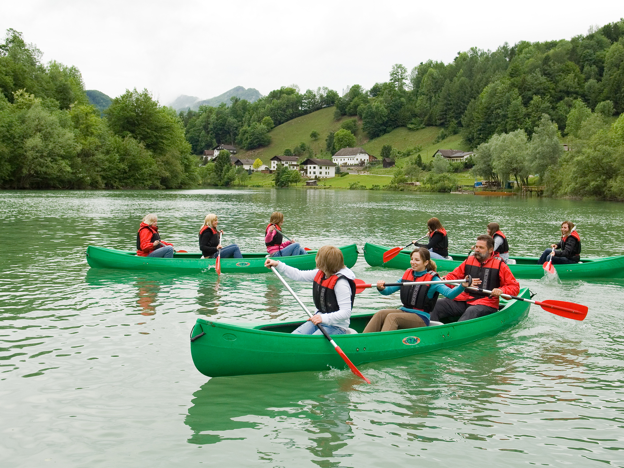 Kanutour auf der Enns | Nationalpark Kalkalpen | Blühendes Österreich